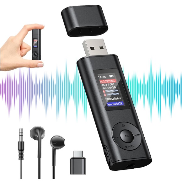 Computers, Laptops & Parts | Digital Voice Recorder 64gb Usb Voice ...